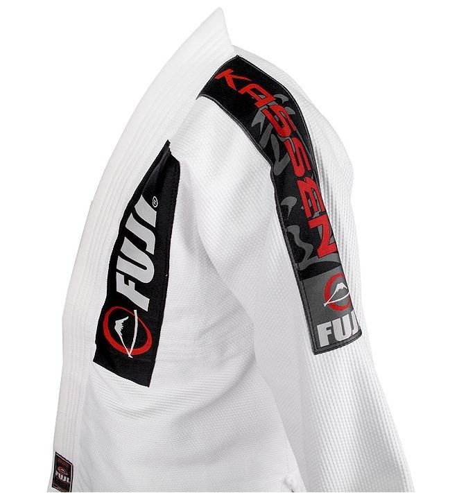 KIMONO JJB FUJI KASSEN II BLANC - Unlimited Fightwear